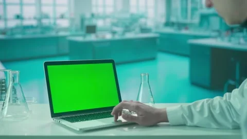Lab Green Screen Stock Video Footage | Royalty Free Lab Green Screen ...