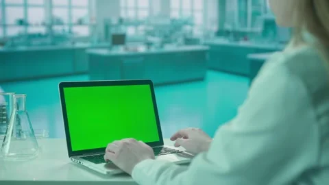 Lab Green Screen Stock Video Footage | Royalty Free Lab Green Screen ...