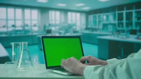 Lab Green Screen Stock Video Footage | Royalty Free Lab Green Screen ...
