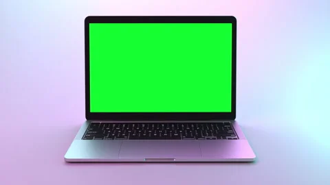 Opening Laptop Green Screen Stock Videos – Royalty-Free HD & 4K Videos