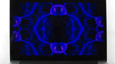 laptop screensaver computer abstract lig... | Stock Video | Pond5
