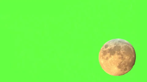 Large Colourful Full Moon Time Lapse On ... | Stock Video | Pond5