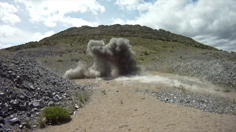 Explosion Blasting Stock Video Footage | Royalty Free Explosion ...