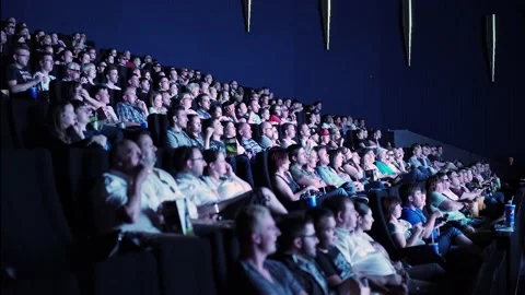 Movie Theater Crowd Stock Footage ~ Royalty Free Stock Videos | Pond5