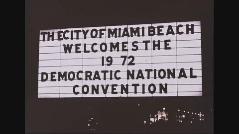 Large crowd with posters gathered for th... | Stock Video | Pond5