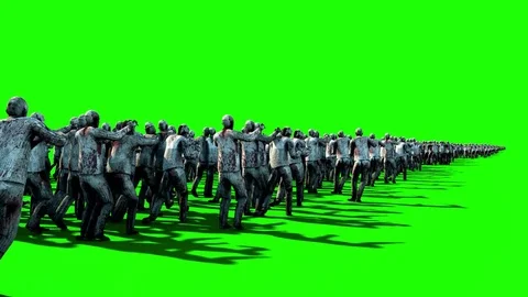 Greenscreen Zombies Stock Footage ~ Royalty Free Stock Videos | Pond5