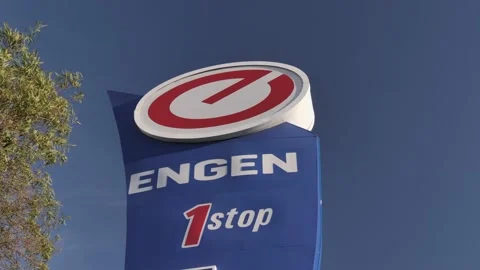 Petrol Station Sign Stock Footage ~ Royalty Free Stock Videos | Pond5