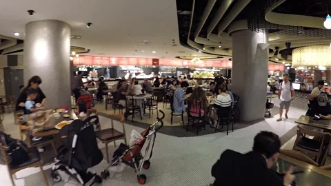Food Court Mall Stock Videos – Royalty-Free HD & 4K Videos | Pond5