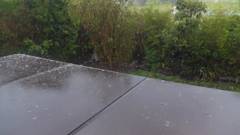 Hail On Roof Stock Video Footage | Royalty Free Hail On Roof Videos | Pond5