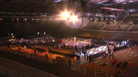 Boxing Arena Stock Video Footage | Royalty Free Boxing Arena Videos | Pond5