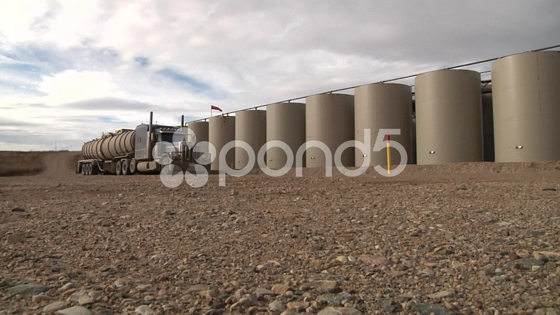 Oil Well Tank Battery