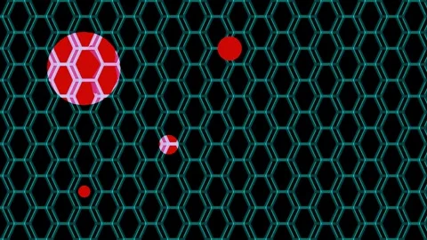 A large red hazardous object gets stuck ... | Stock Video | Pond5