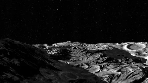 Large shadow eclipse casting the moon su... | Stock Video | Pond5