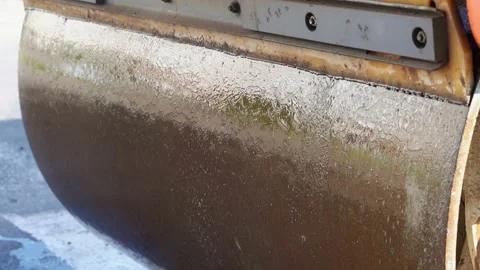 large working steel wheel of a skating r... | Stock Video | Pond5