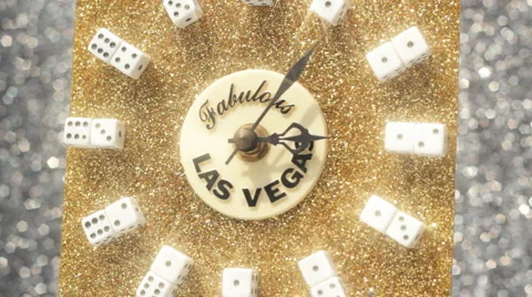 Las Vegas clock. | Stock Video | Pond5