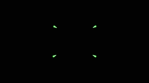 Laser beam green CG animation motion gra... | Stock Video | Pond5