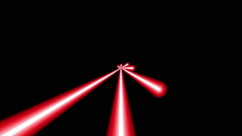 Laser beam red CG animation motion graph... | Stock Video | Pond5