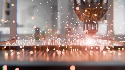 Laser Engraved Logo Intro with Sparks - AE Template ~ After Effects ...