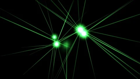 Laser lights motion graphics with dark b... | Stock Video | Pond5