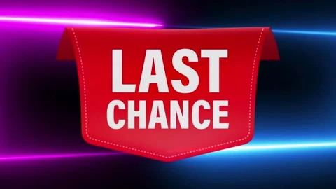 LAST CHANCE Flashing Zoom Effect on Vibr... | Stock Video | Pond5