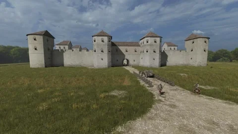Fortress 3D Stock Video Footage | Royalty Free Fortress 3D Videos | Pond5