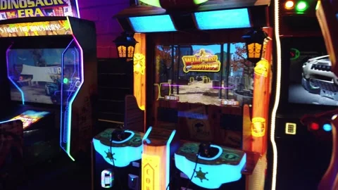Empty Arcade Stock Video Footage | Royalty Free Empty Arcade Videos | Pond5