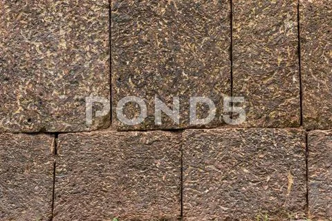 Laterite wall, pavement and structure ~ Hi Res #40389828