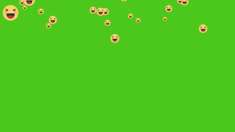 Laugh emoji green screen 111 | Stock Video | Pond5