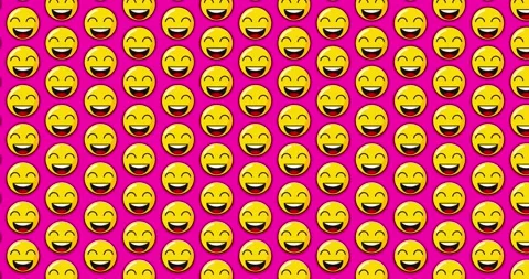 Laugh Happy pleased Smiley Face emoji. a... | Stock Video | Pond5