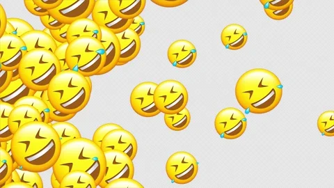 Laughing Animated Emoji Pack with Overla... | Stock Video | Pond5