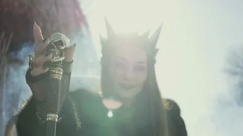 Evil Laugh Witch Gif