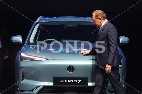 Photograph: The launching ceremony of the first Malaysian electric car ...