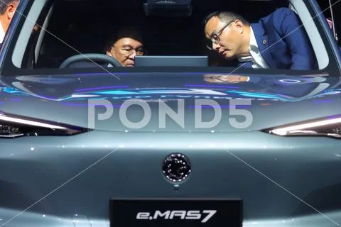 Photograph: The launching ceremony of the first Malaysian electric car ...