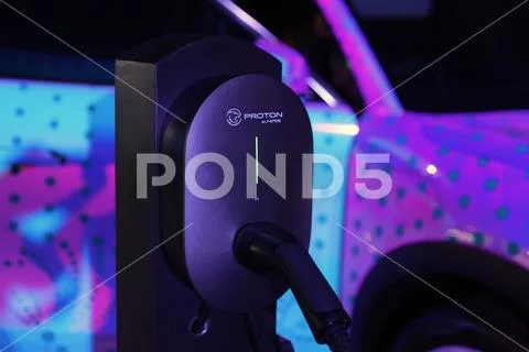 Photograph: The launching ceremony of the first Malaysian electric car ...