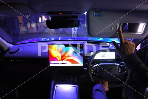 The launching ceremony of the first Malaysian electric car, Proton EMas ...