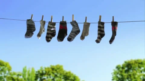Socks Laundry Stock Videos – Royalty-Free HD & 4K Videos