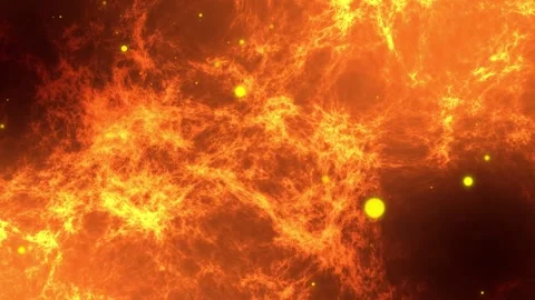 Lava eruption, melting fire. A volcano l... | Stock Video | Pond5