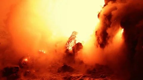 Glowing Red Lava Stock Videos – Royalty-Free HD & 4K Videos