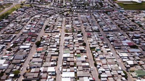 Layout of Zwelihle township in Hermanus,... | Stock Video | Pond5