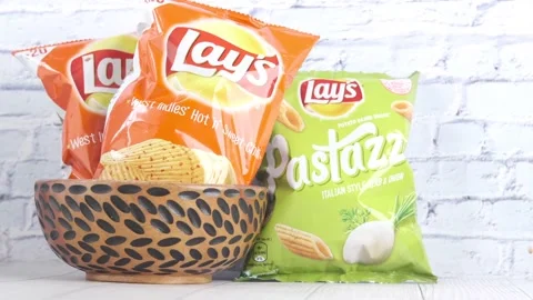 Lays Potato Chips Stock Video Footage | Royalty Free Lays Potato Chips ...