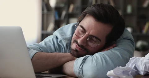 Lazy Worker Stock Video Footage | Royalty Free Lazy Worker Videos | Pond5