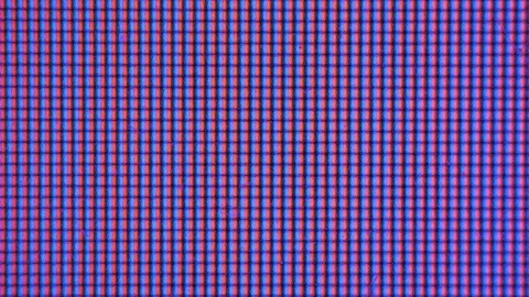 LCD screen pixels. Holographic Neon Ligh... | Stock Video | Pond5