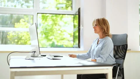 Leaning Back Breathing Fresh Air | Stock Video | Pond5