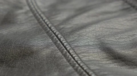 Leather Jacket Texture Stock Video Footage | Royalty Free Leather ...