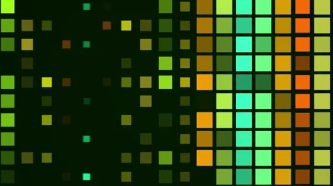 Led block light effect with many colors ... | Stock Video | Pond5