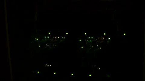 LED lights Lightwave network connection ... | Stock Video | Pond5