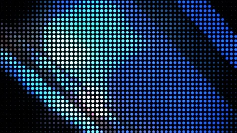 LED screen. Pixel pattern. Vide loop. | Stock Video | Pond5