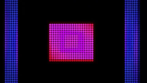 LED squares motion background | Stock Video | Pond5