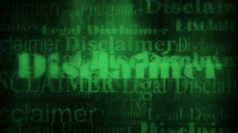 Disclaimer Stock Videos – Royalty-Free HD & 4K Videos | Pond5