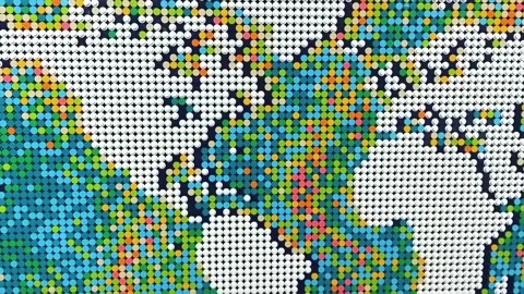 World Map Dots Stock Footage ~ Royalty Free Stock Videos | Pond5